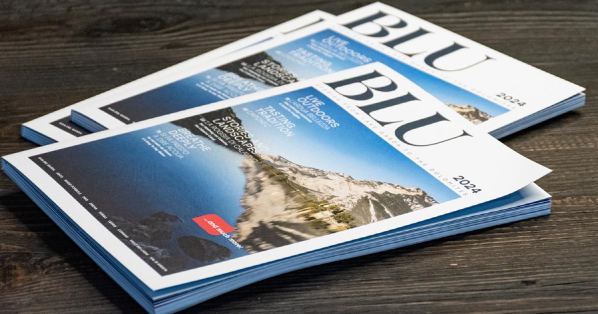 Tra le pagine di BLU c’è il tesoro del Garda Trentino • Garda Dolomiti